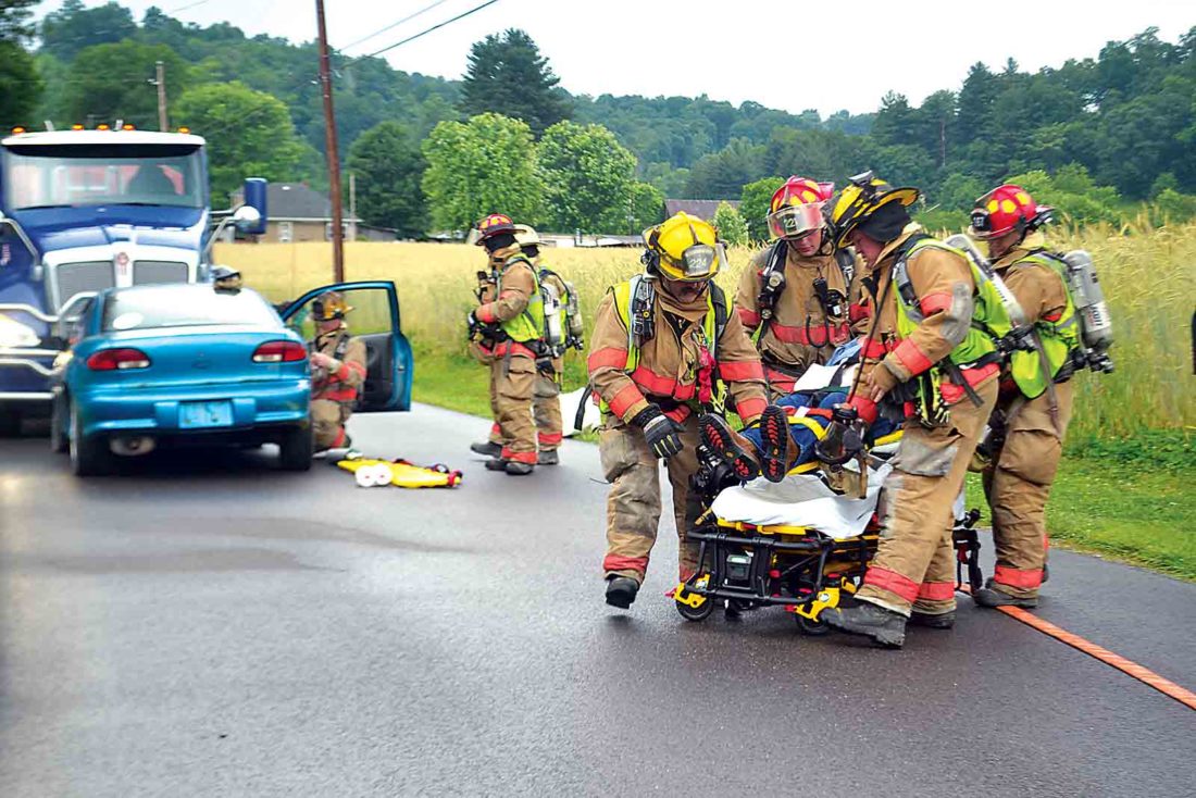 Emergency responders stage mock exercise | News, Sports, Jobs - News ...